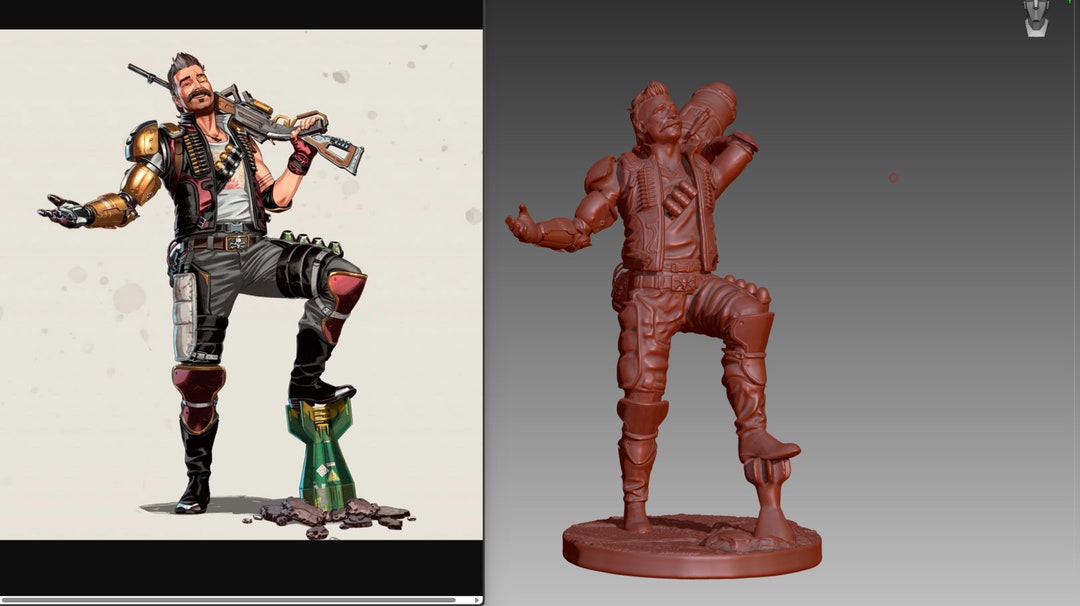 Apex Legends Fuse STL 3D Print Model - Etsy