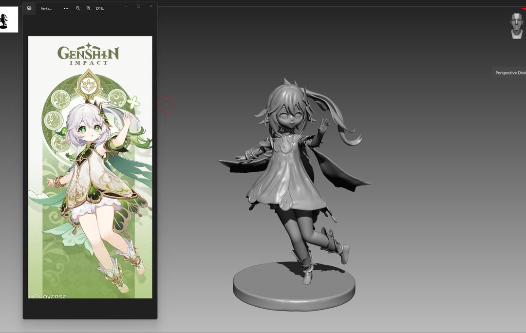 Genshin Impact Nahida 3D Print STL - Etsy