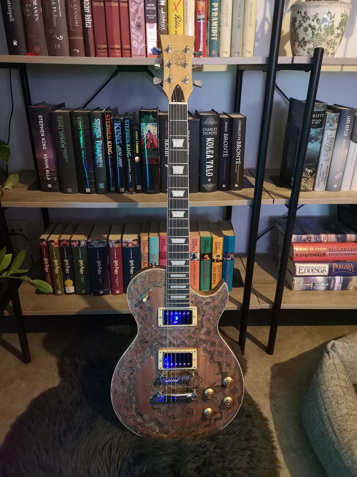 Custom Engraved and Tinted Electric Guitar or Bass. Contact - Etsy