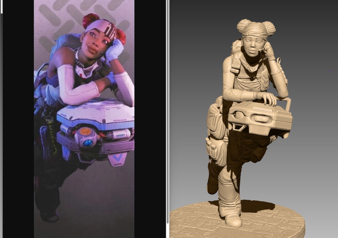 Apex Legends Lifeline STL 3D Print Model - Etsy