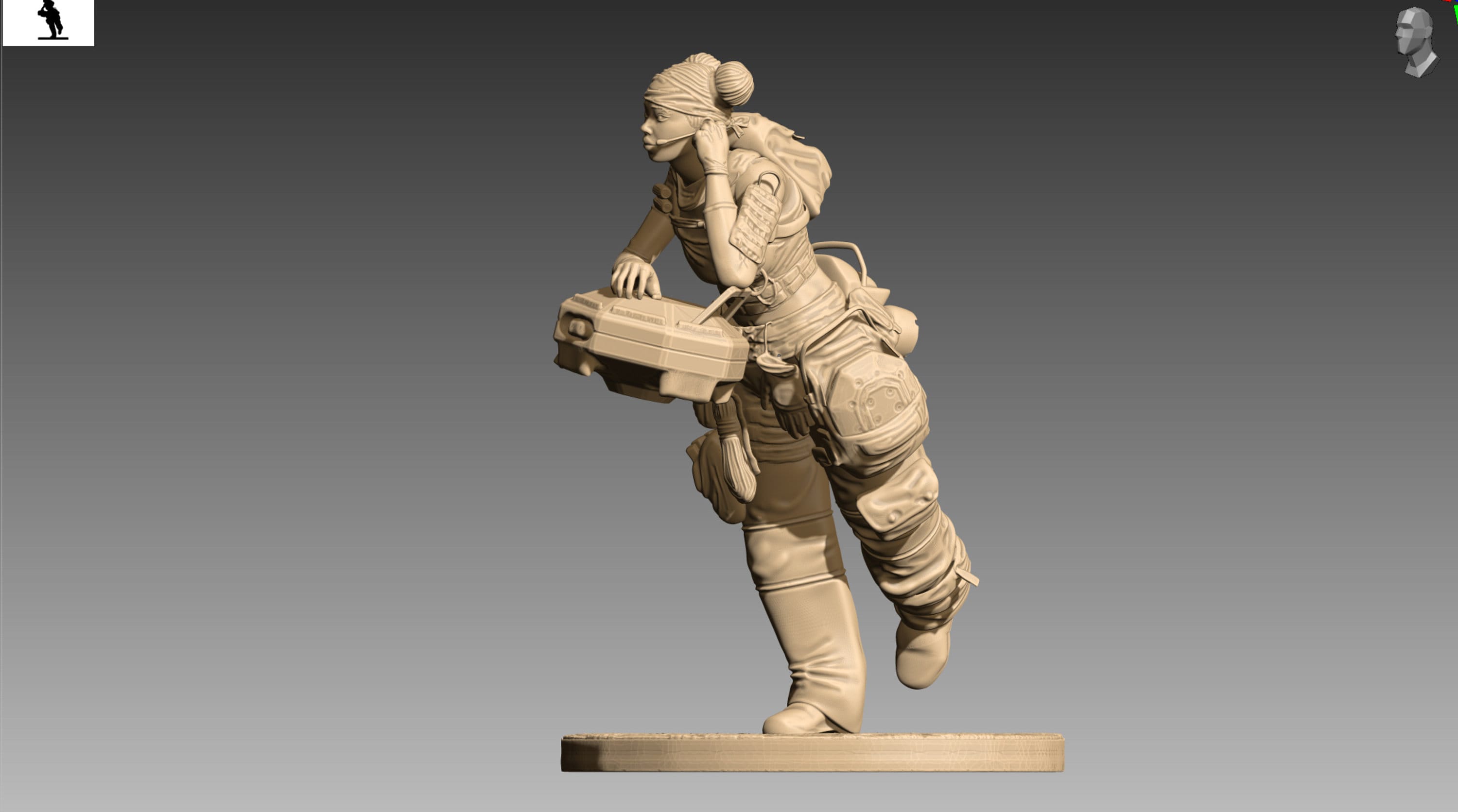 Apex Legends Lifeline STL 3D Print Model - Etsy