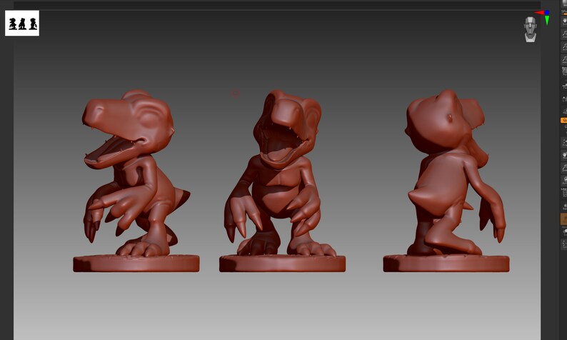 Agumon Digimon STL 3D Print Model - Etsy