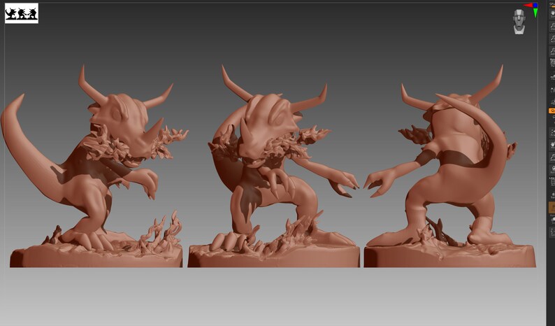 Greymon Digimon STL 3D Print Model - Etsy Australia
