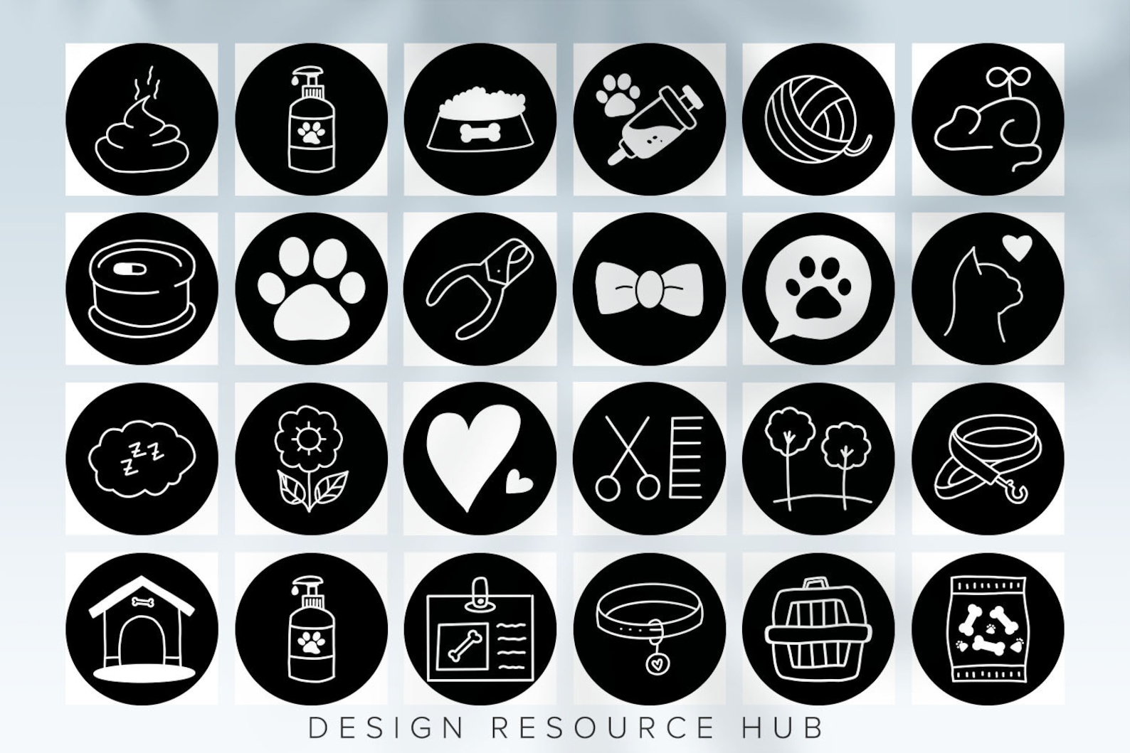 Veterinary Icon Set • Website Icon Pack • SVG Icons • Social Media ...