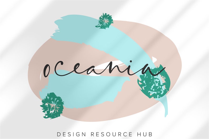 Procreate Color Palette: Oceania • Graphic Design Resource • iPad ...