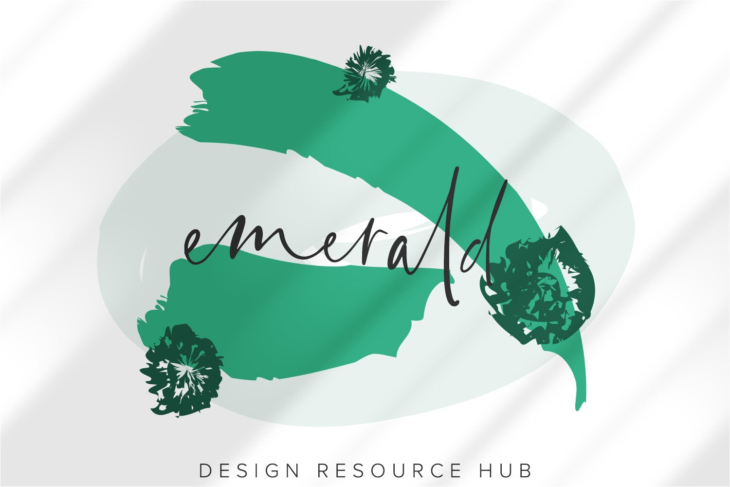 Procreate Color Palette: Emerald • Graphic Design Resource • iPad ...