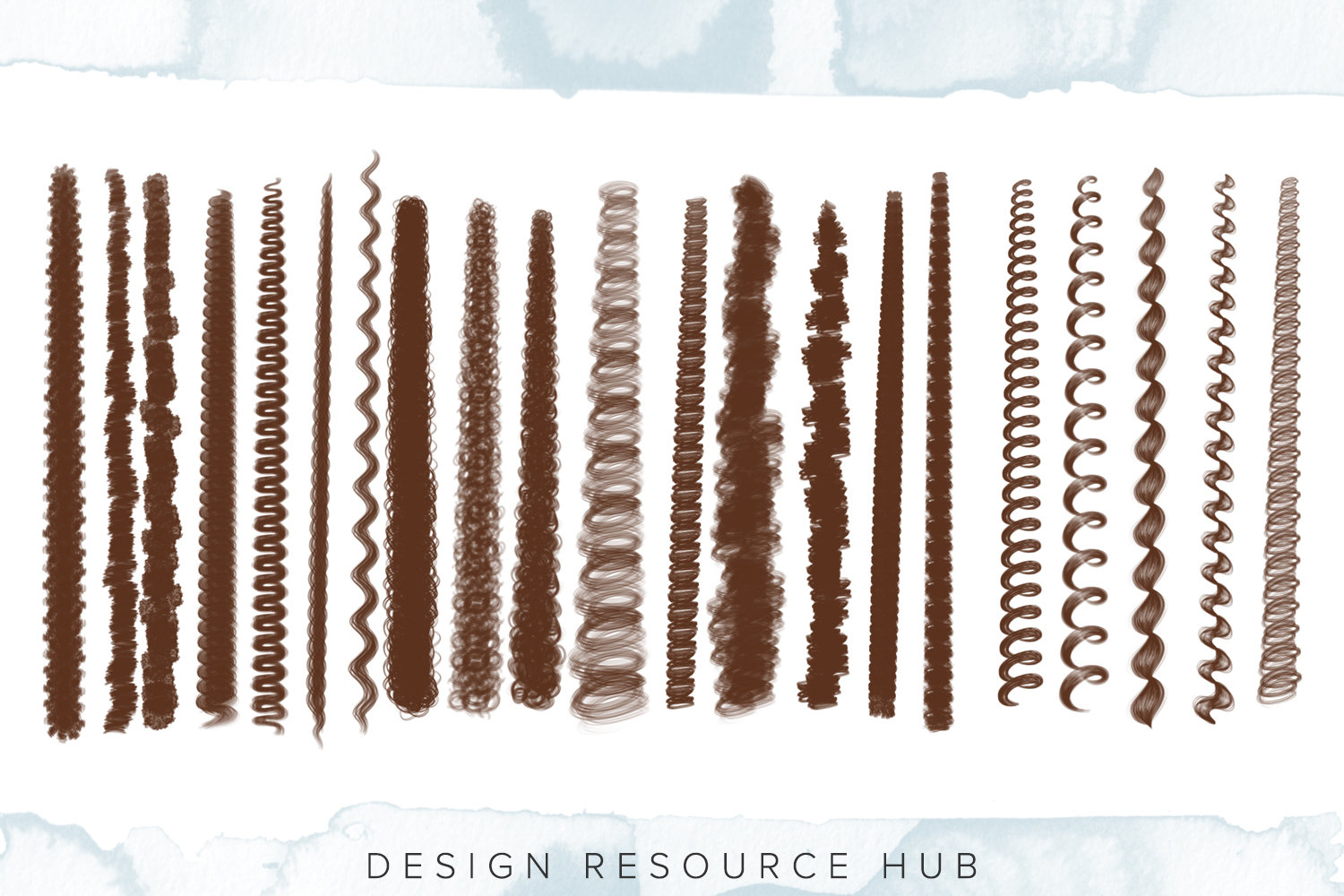 Procreate Brushes Smooth Calligraphy Brushes Procreate Brush Set ...