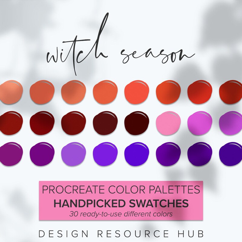 Witch Color Palette - Etsy