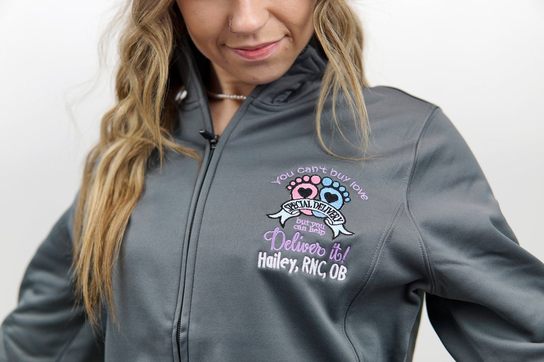 Labor and Delivery Nurse Jacket | Mother Baby Nurse Gift | Medical ...