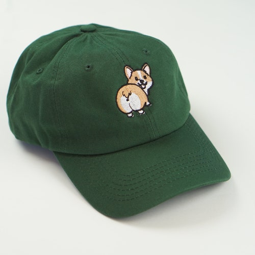 Corgi Embroidered Hat Baseball Cap Dog Lover Gift Pet Mom - Etsy