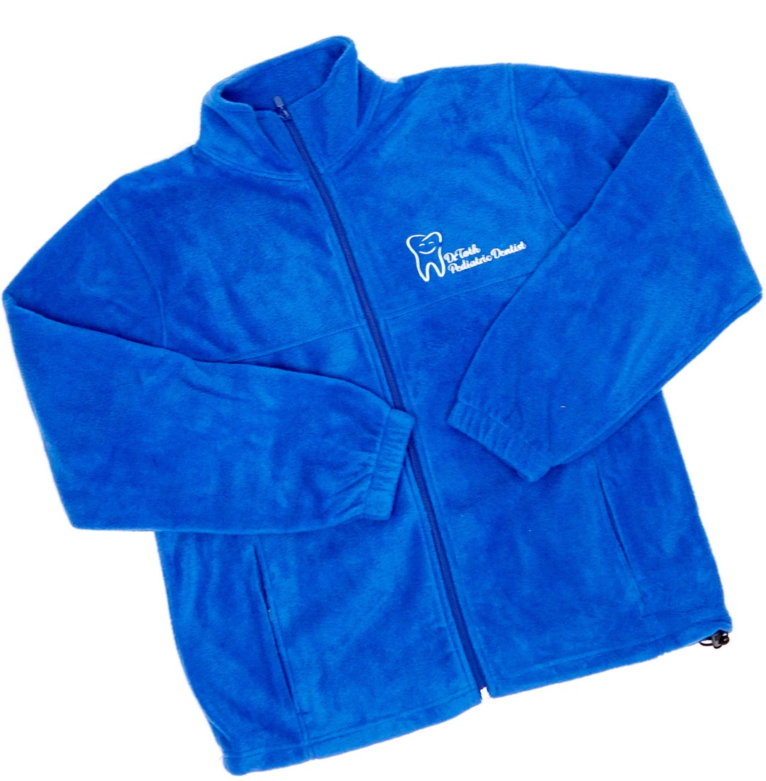 Personalized Dentist Fleece Jacket | Embroidered Jacket | Dentist ...