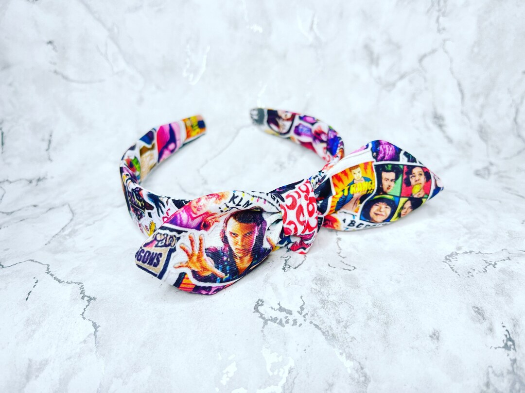 Stranger Things Knot Headband & Scrunchie Set Handmade - Etsy UK