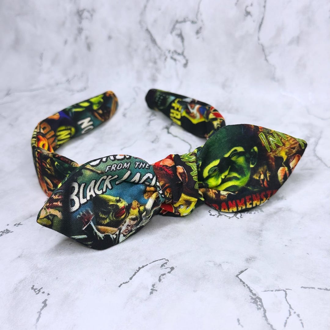Monsters - Horror Halloween Knotband, Halloween Headband, Hair ...
