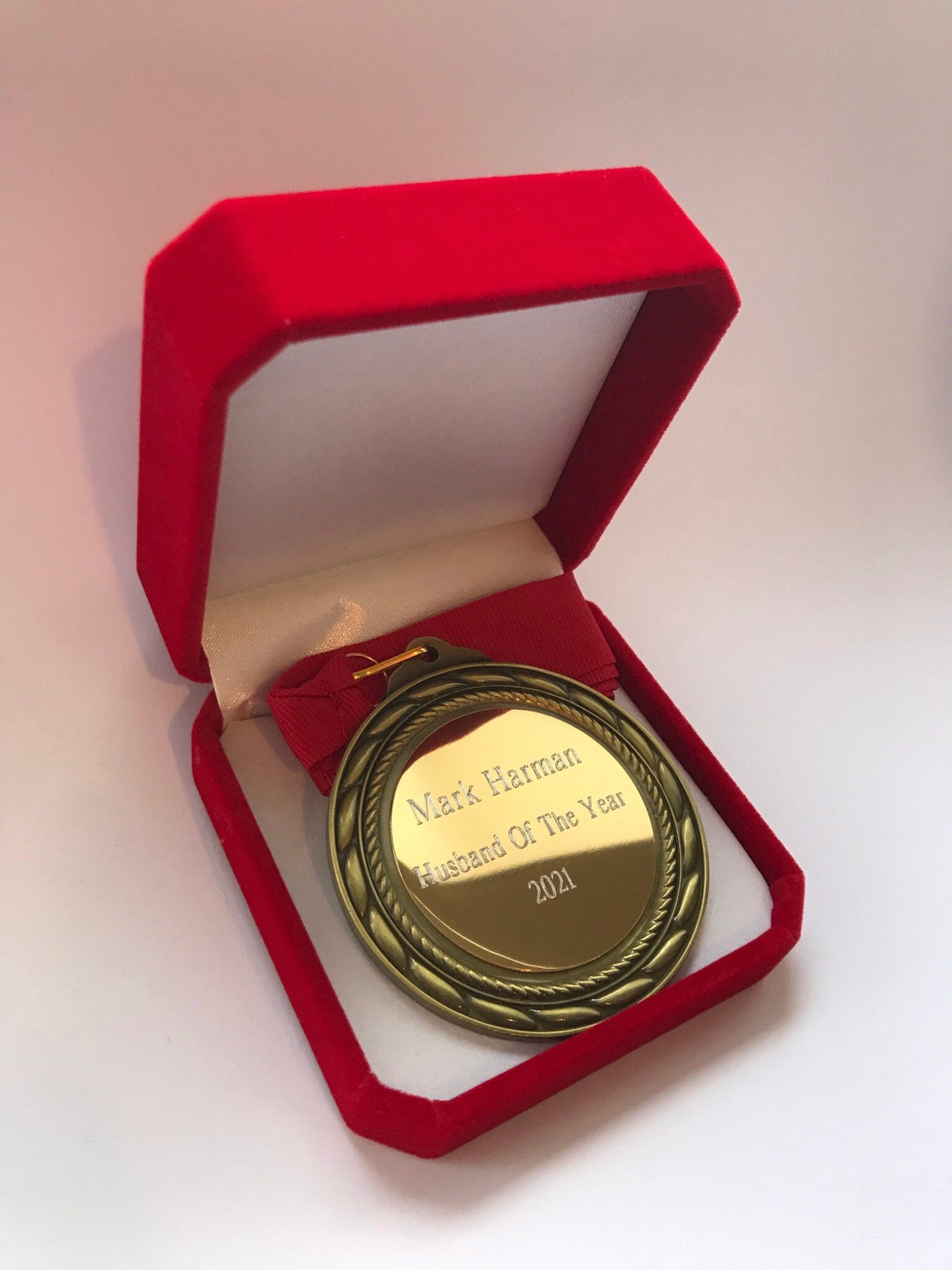 Engraved LOGO Medal Custom Order Gold Silver or Bronze - Etsy UK