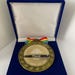 EXTRA LARGE 90mm GOLD Medal in a Velvet Case, Personalise With Engraved ...