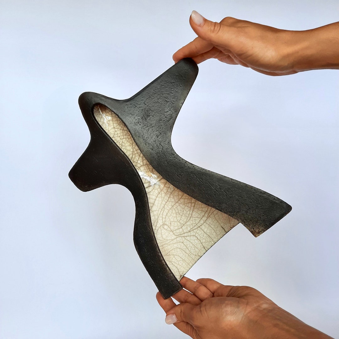Handmade Ceramic Sculpture Raku / "body and Soul" Ceramic Sculpture ...