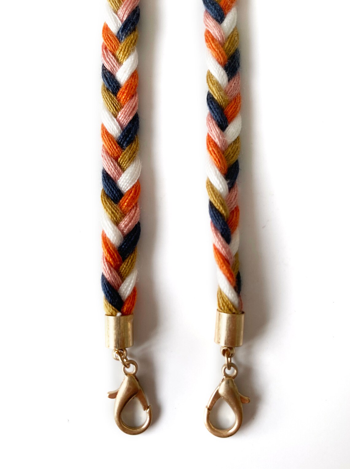 Cotton Thread Braid Face Mask Chain Lanyard Necklace Eye | Etsy