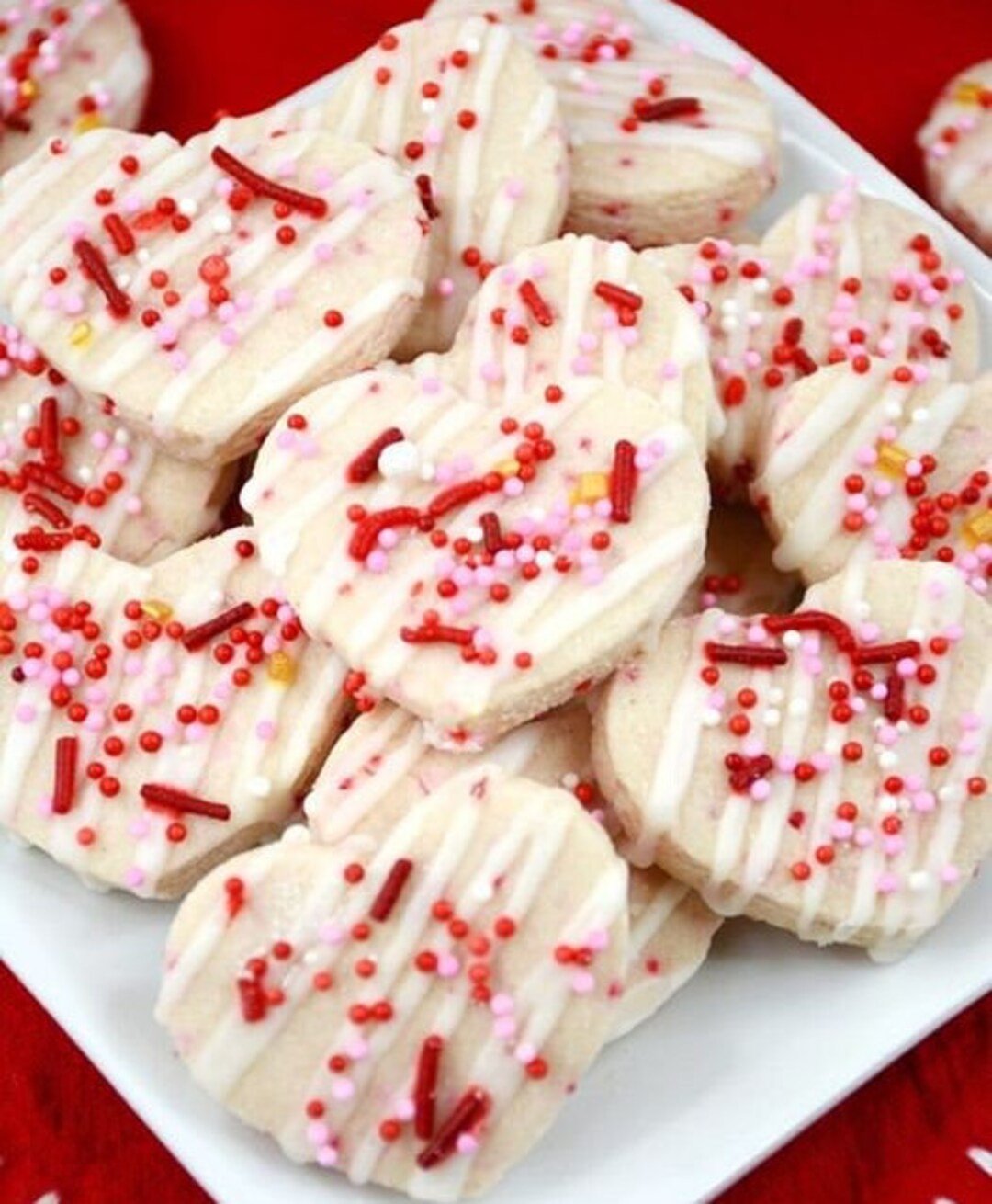 Valentines Shortbread Decorated Cookies 2.5 Dozen - Etsy