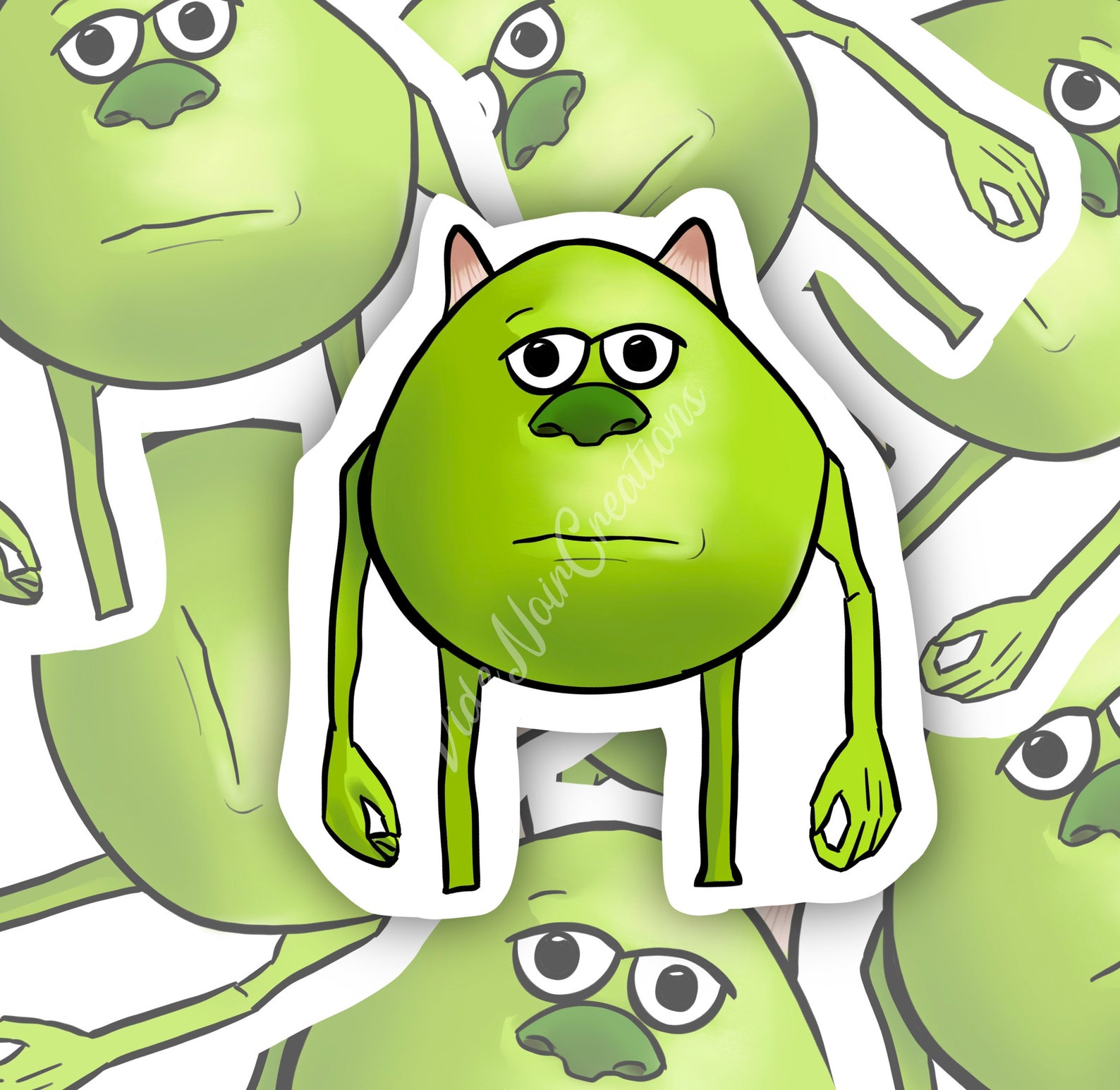 Wazowski Meme Sticker Monsters Inc Meme Meme Memes Funny | Etsy