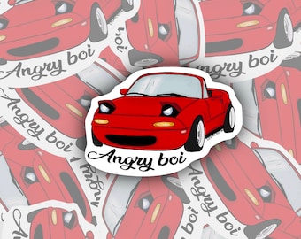 Mazda Miata Decal - Etsy