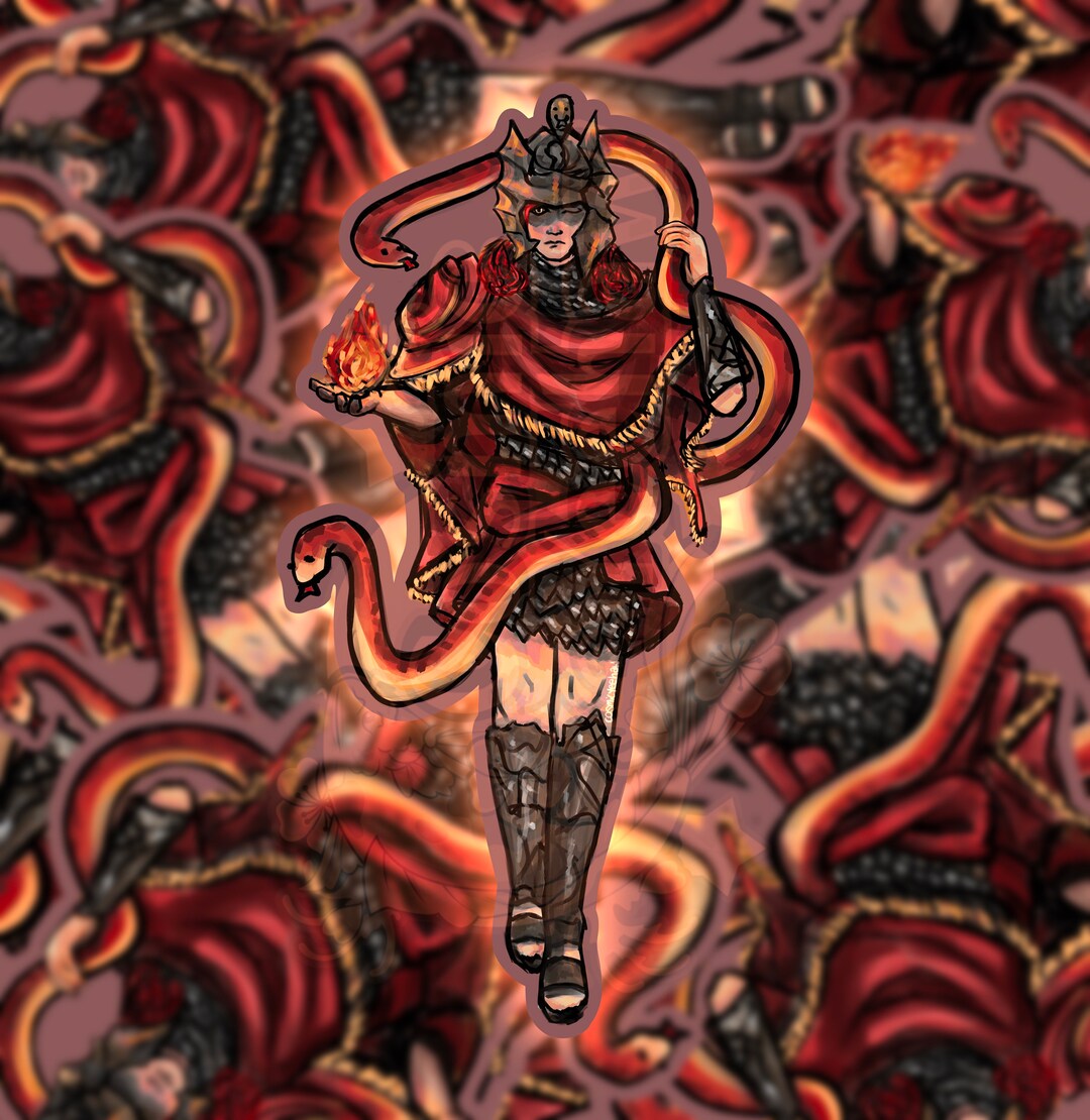 Messmer the Impaler Elden Ring Sticker - Etsy