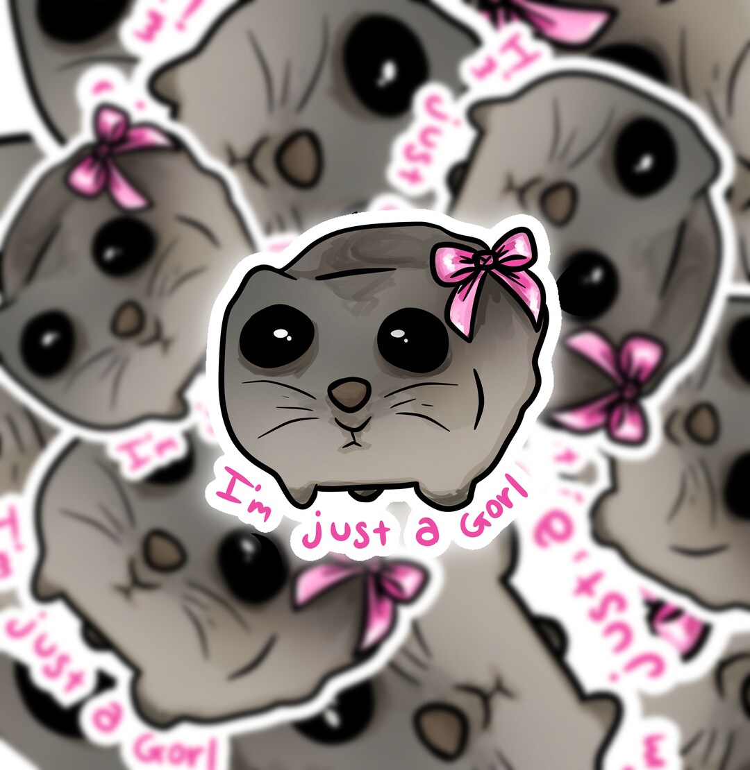 Sad Hamster Meme Sticker Meme Sticker, Meme, Funny Sticker, VSCO ...