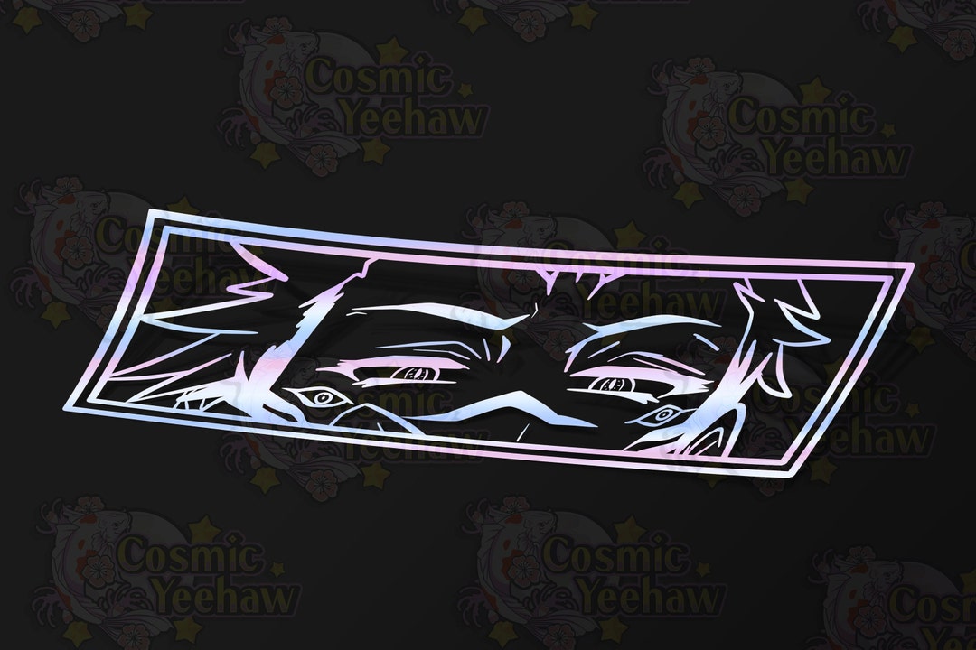 King of Curses Anime Peeker Decal, 8x3, Anime Peeker, Car Peeker, JDM ...