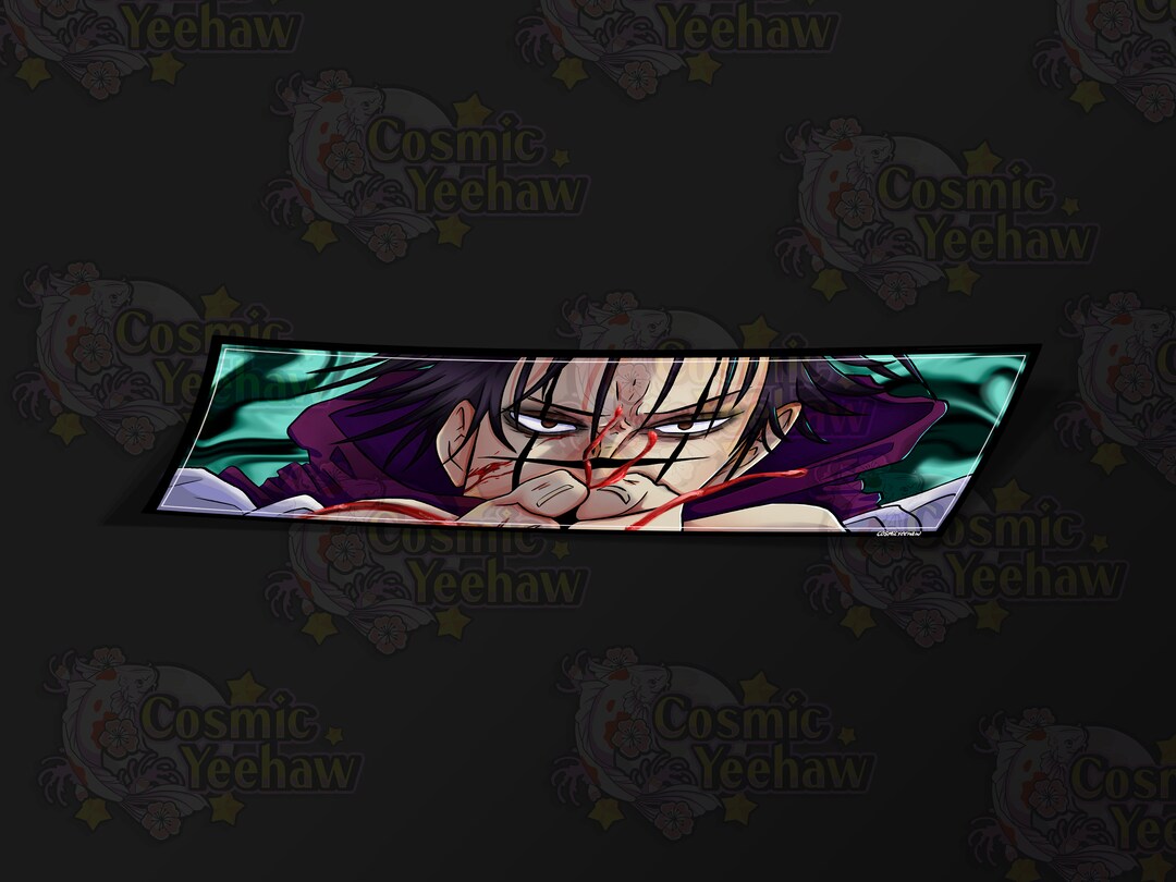 Blood Brother Anime Slap Sticker, 8x3, Anime Slap Sticker, Car Peeker ...