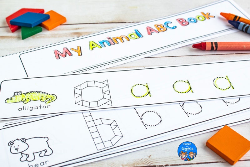 Animal Alphabet Mats for Pattern Blocks - Etsy