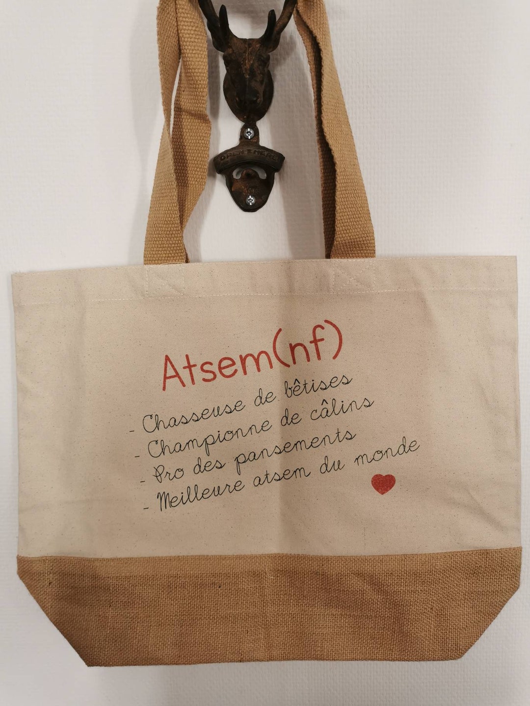 Atsem Gift, Personalized Bag, End of School Year, Personalized Atsem ...