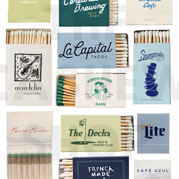 Custom Match Box - Etsy