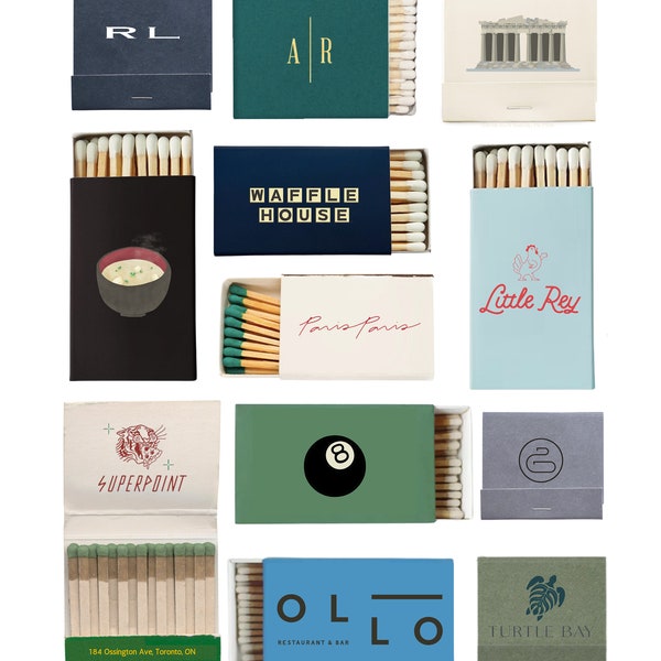 Custom Matchboxes - Etsy