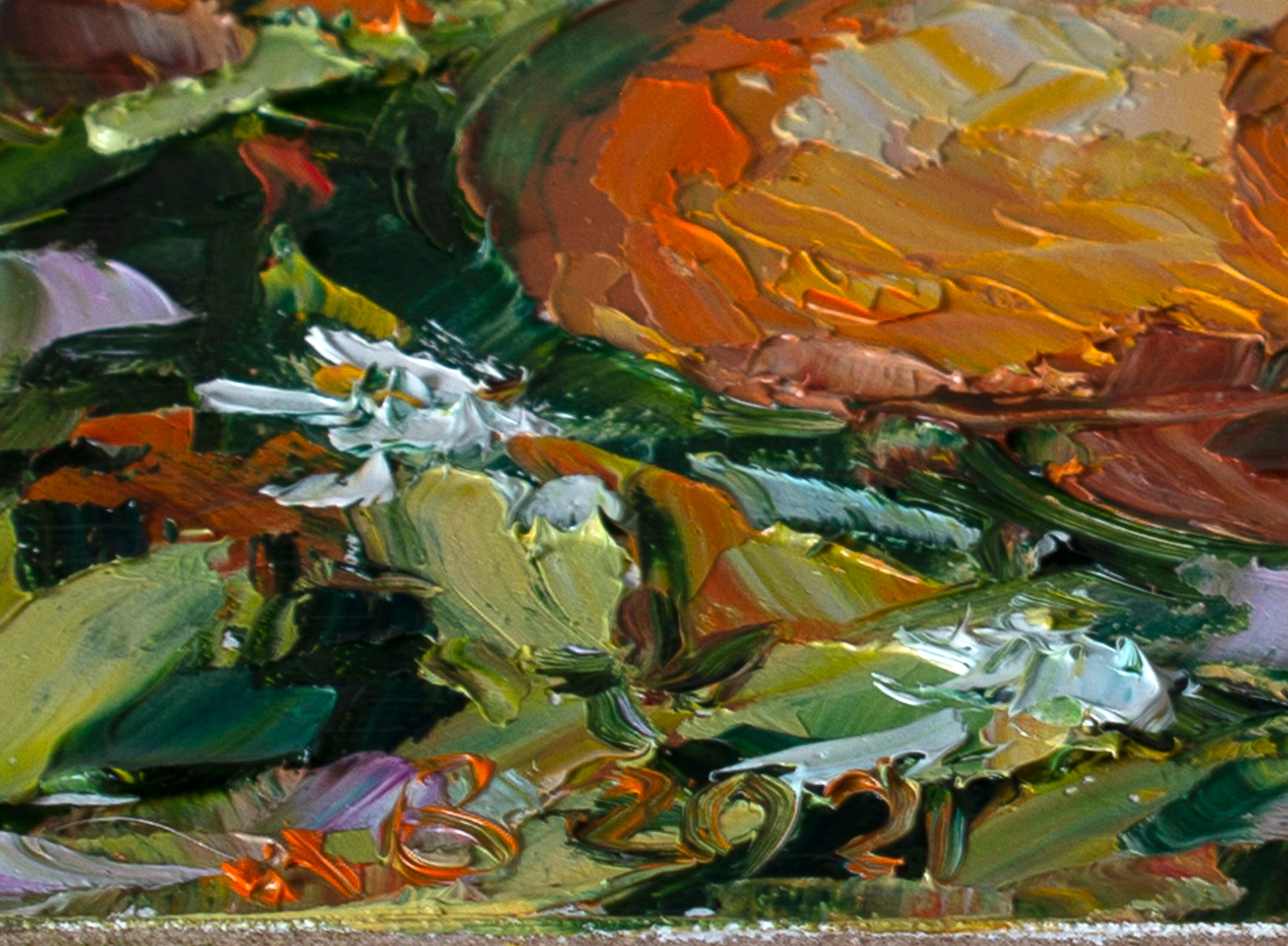 Orange Tree Painting Original Fruits Original Art Small - Etsy