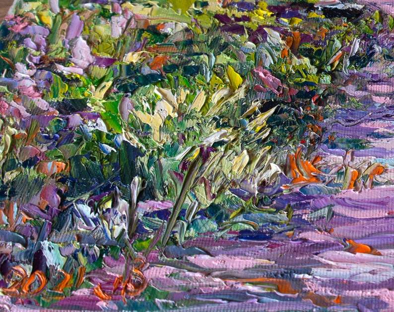 Textured Forest Paintings on Canvas Original Art - Etsy