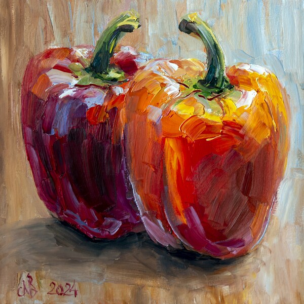 Pepper Painting - Etsy