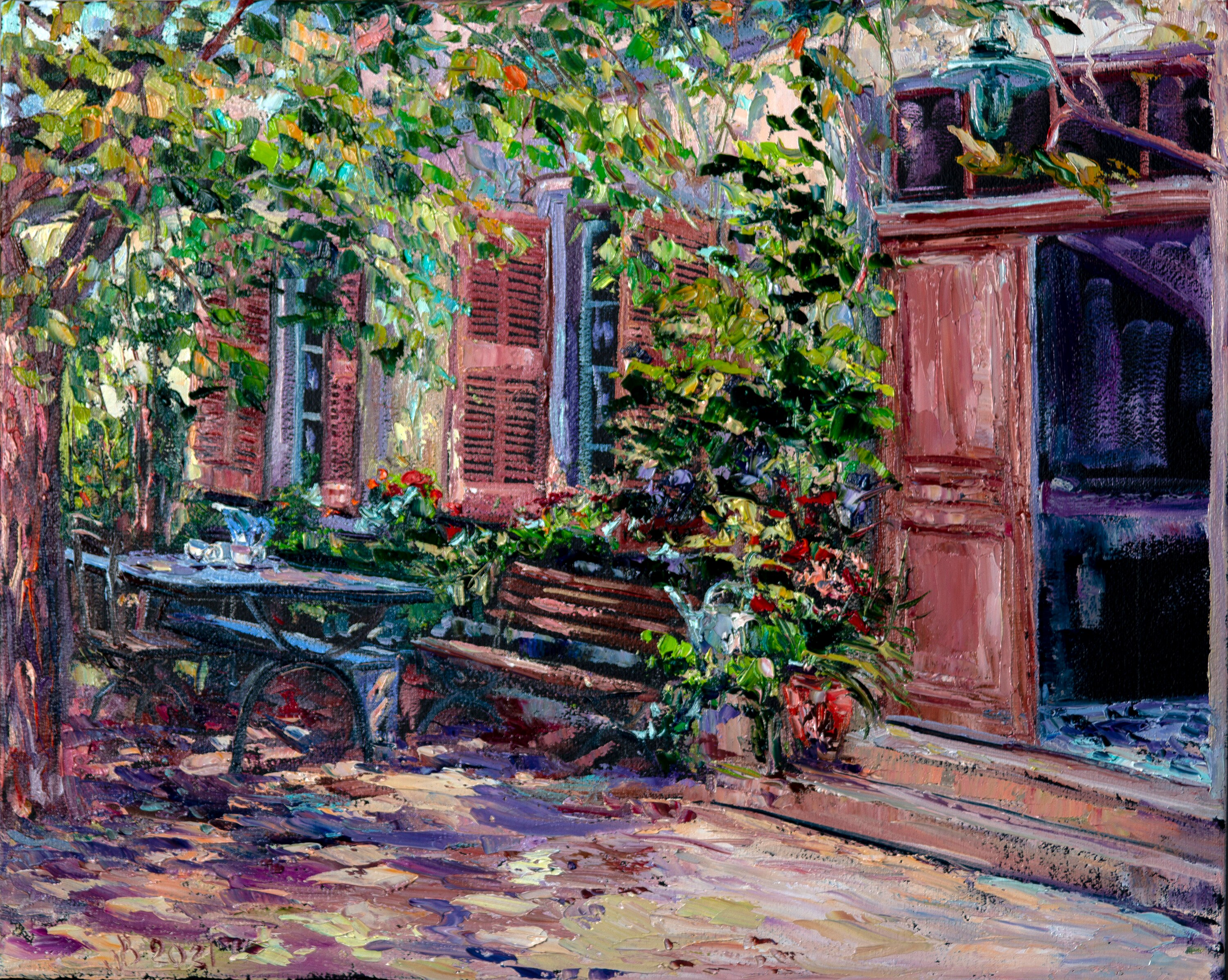 Provence oil paintings on canvas Original art French | Etsy