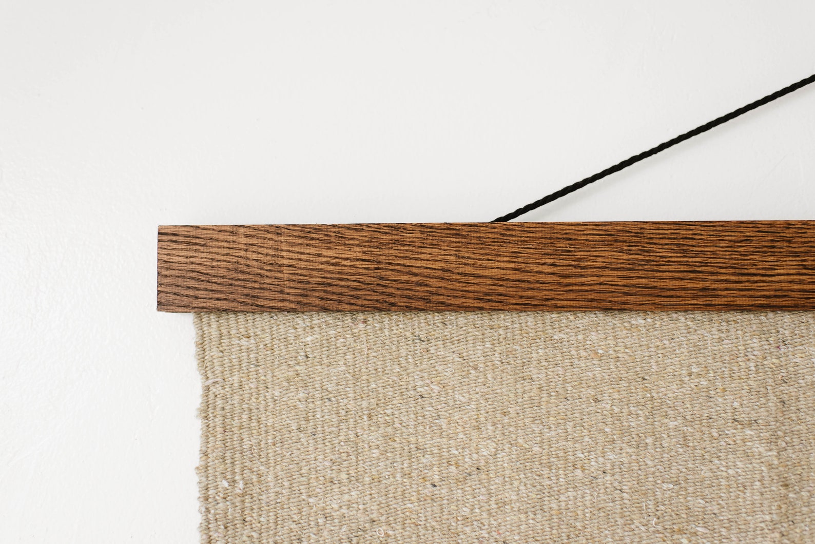 48" Wood Rug Hanger - 4ft Long or Choose Any Size up to 95" - Etsy