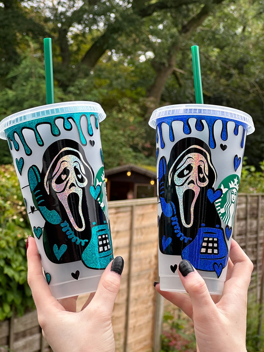 Starbucks Scream Cold Cup With Straw Reusable Cold Cup - Etsy UK