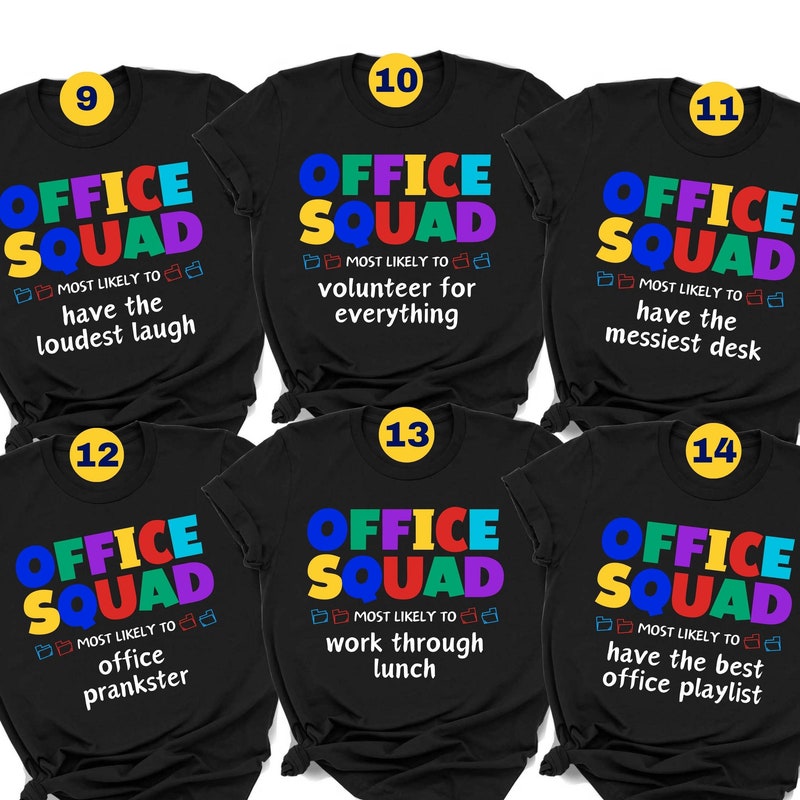 Office Squad Shirt - Etsy