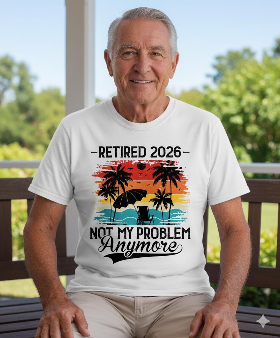 Retired 2026 Not My Problem Anymore Tshirt, Gift for Retired - Etsy