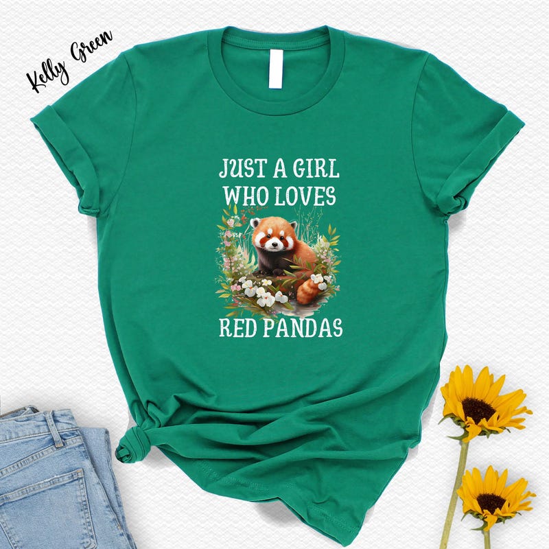Red Panda in Clothing - Etsy