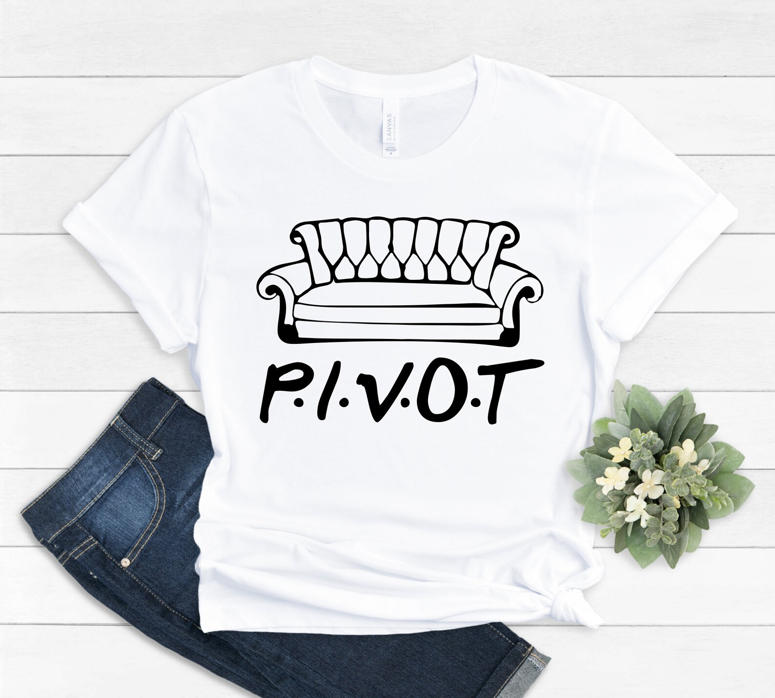Pivot Shirts Friends Tv Show Shirt Pivot Friends Logo - Etsy