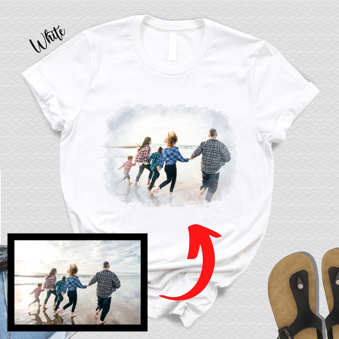 Custom Shirt With Photo,your Photo Shirt,custom T-shirt,personalized ...