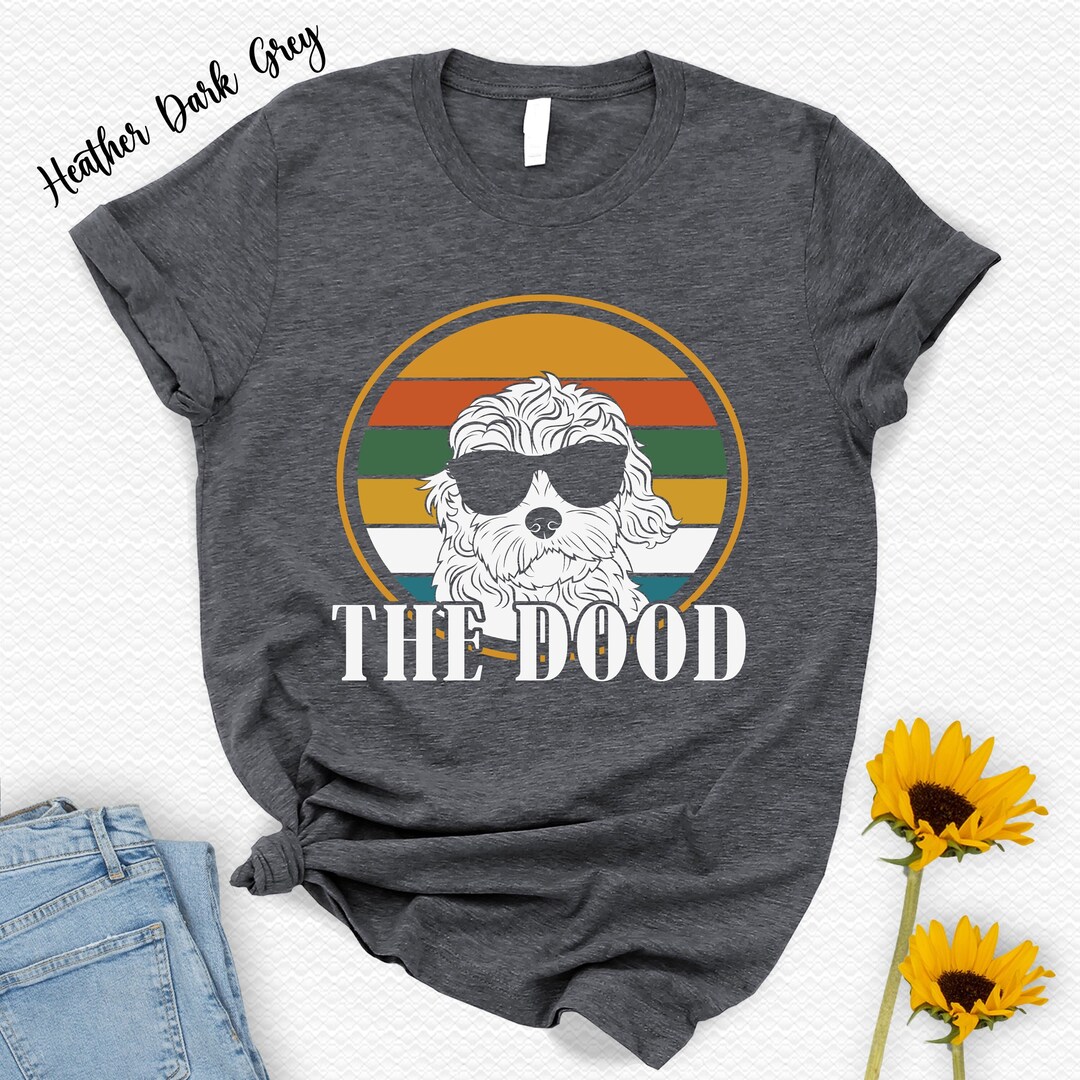 The Dood Shirt,goldendoodle T-shirt,vintage Tee,goldendoodle Gifts ...