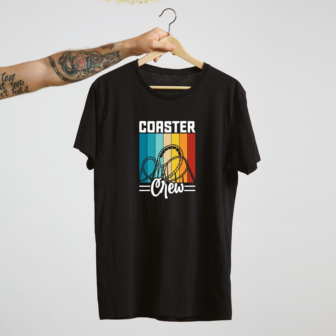 Vintage Roller Coaster Shirt, Train T-shirt, Funny Kids Shirt, Gift for ...