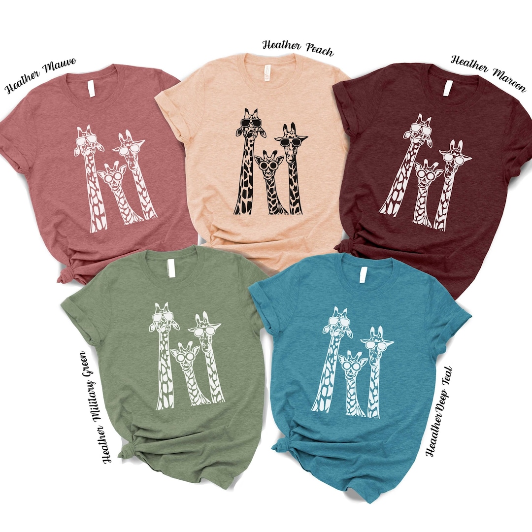 Giraffe Shirt, Zoo Crew Shirt, Animal Lover Gift Tee, National Park ...