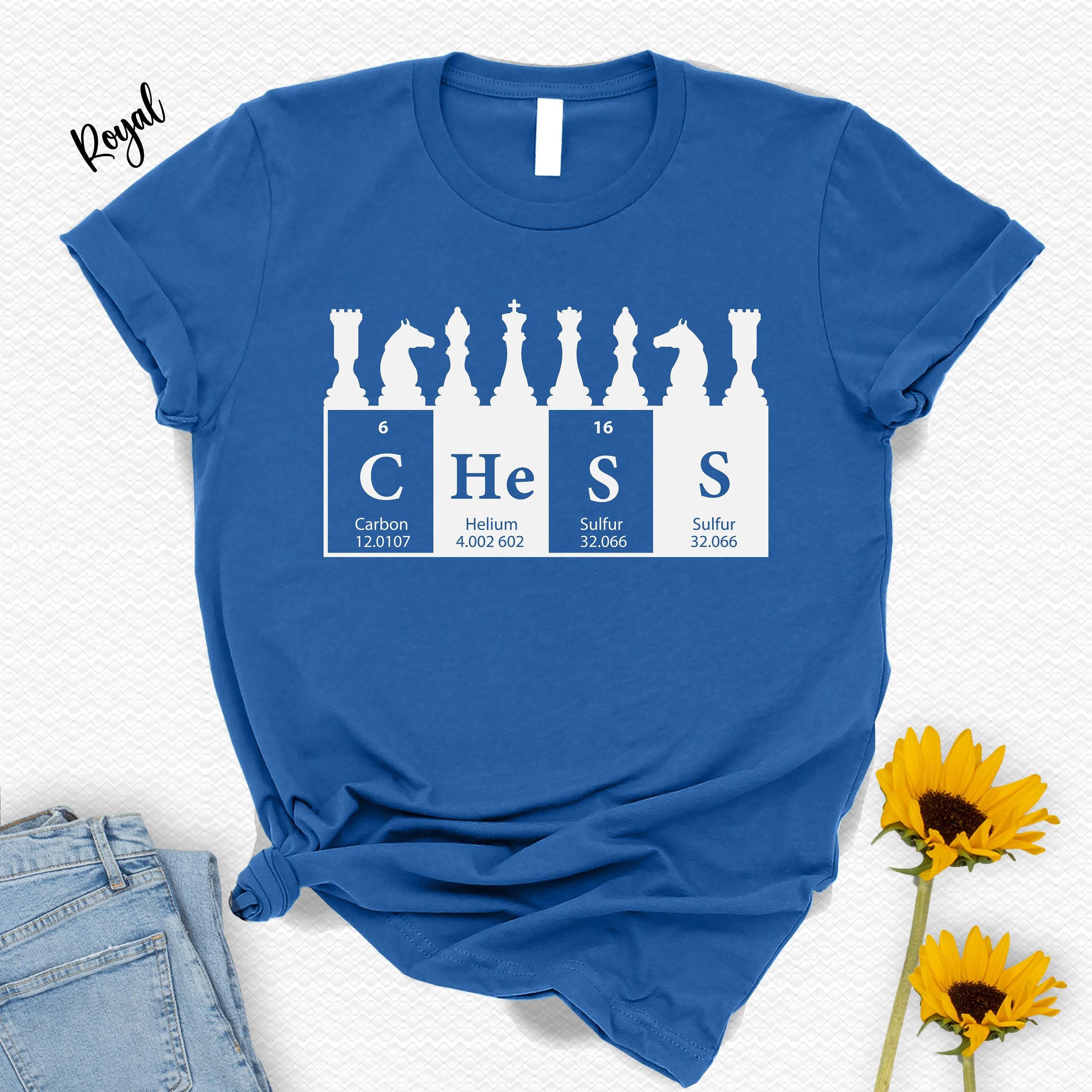 Chess Periodic Table Shirt: Gambit Chess Player Gift - Etsy