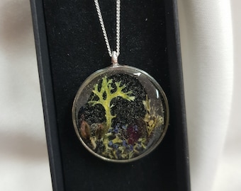 Fairy Pendant Handmade Foraged Irish Wildflower Wild Jewellery - Etsy
