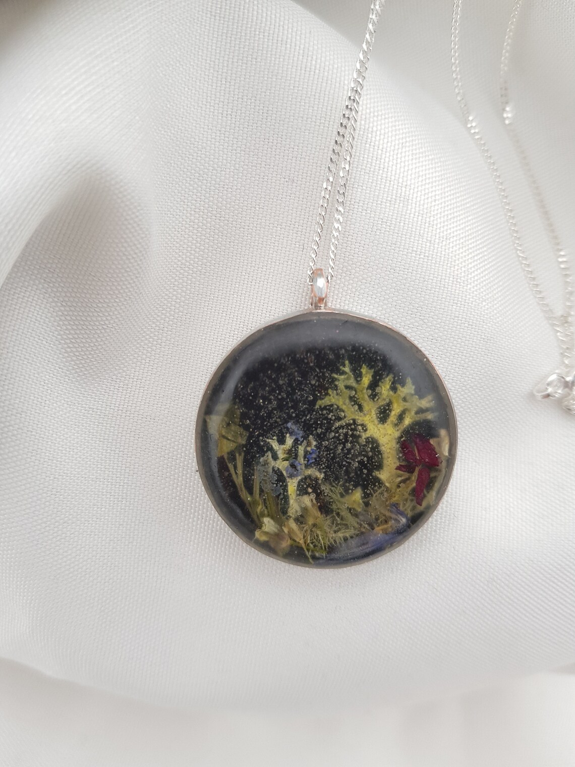 Fairy Pendant Handmade Foraged Irish Wildflower Wild Jewellery - Etsy