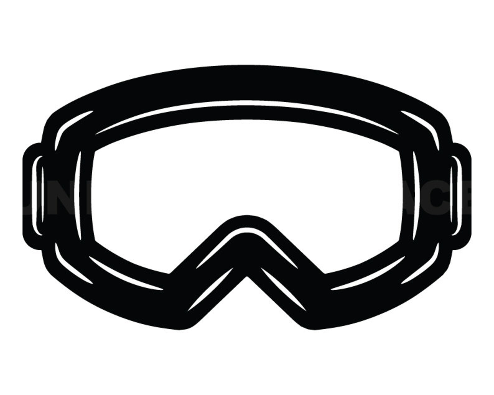 Snow Goggles Svg Clipart Image, Cricut Svg Image, Dxf, Pdf, Eps, Jpg ...